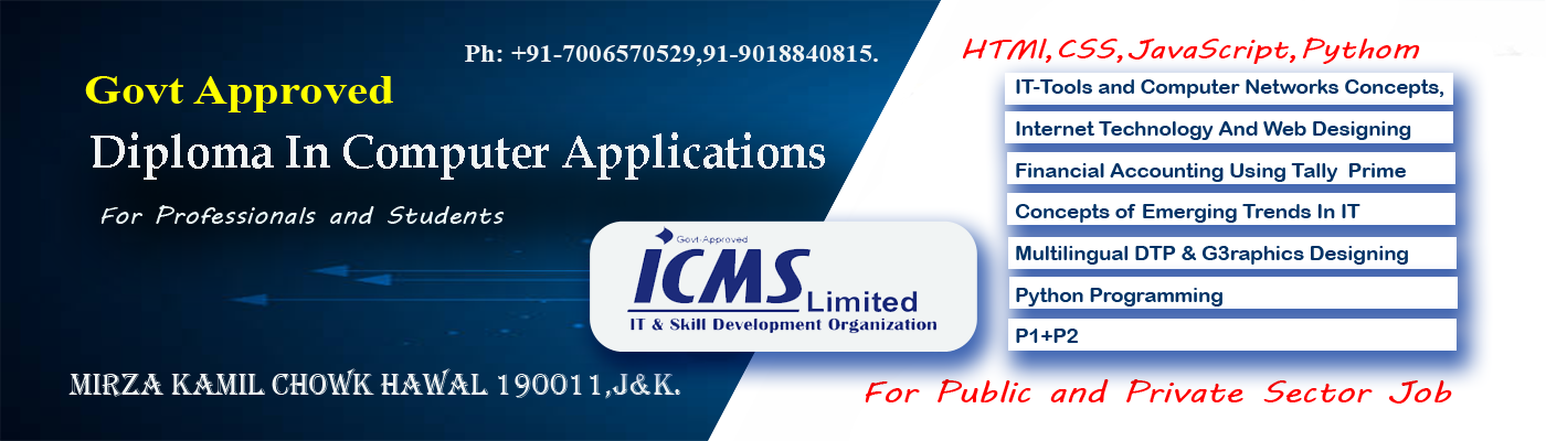 ICMS Skill Development – Govt Registered